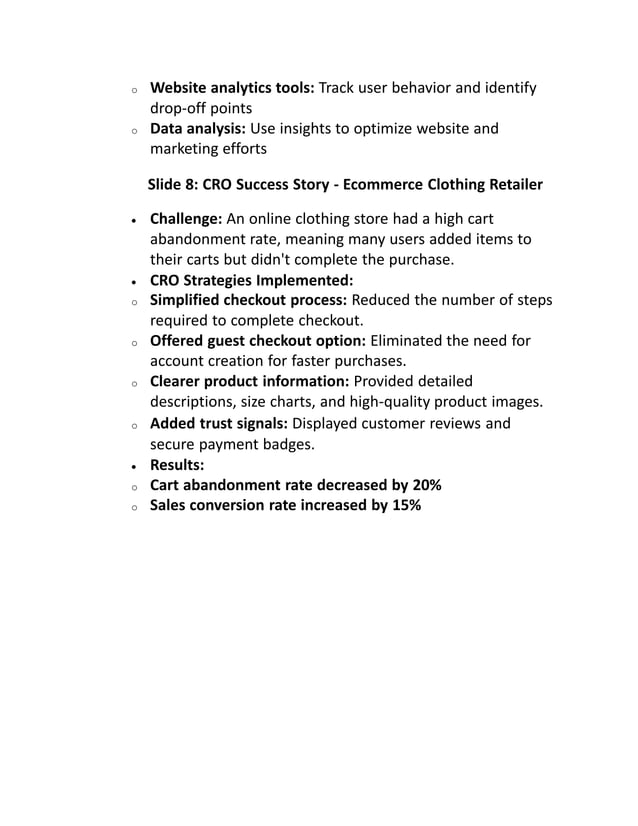 Strategies on how to hit the expected conversion rates - with examples ...