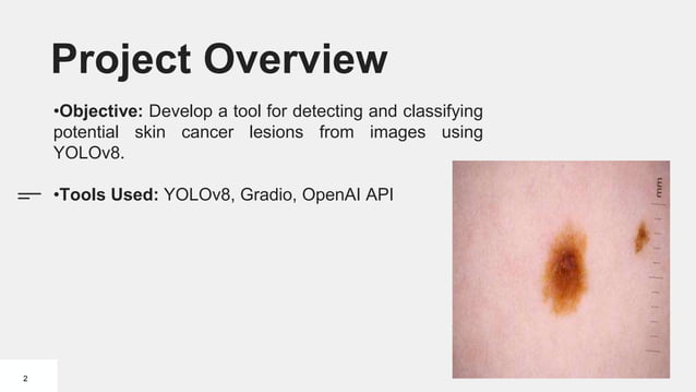 Cancer Detection using Machine Learning (YOLOV8) | PPTX | Medical Health