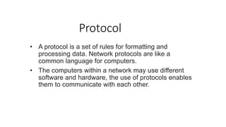 Presentation of the protocol about online | PPT