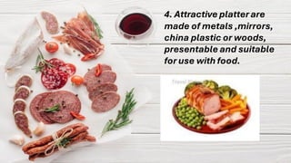 Methods of Presenting Meat Dishes Q4 pdf | PDF