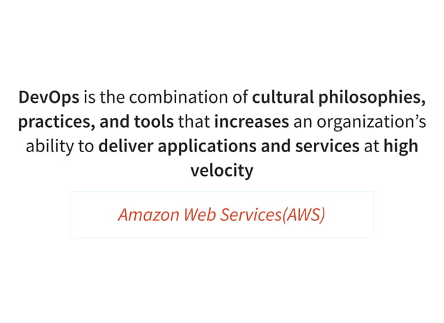 AWS DevOps Guide and Best Practices Presentation.pdf