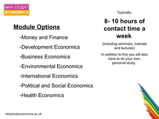 Why study economics? Awareness of economics | PPT