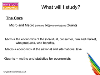 Why study economics? Awareness of economics | PPT