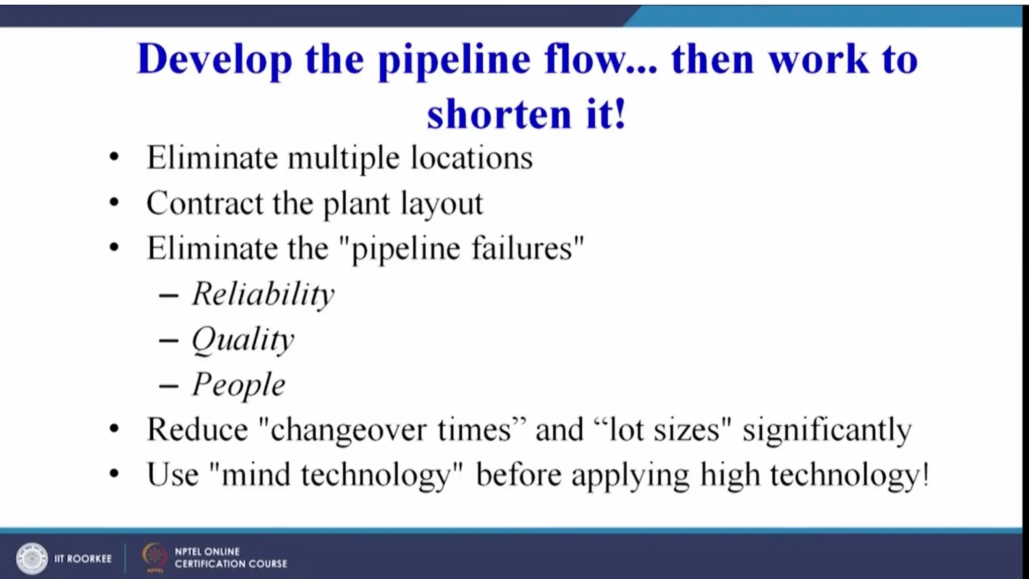 List & Explanation of Lean Manufacturing Tools - | PPT