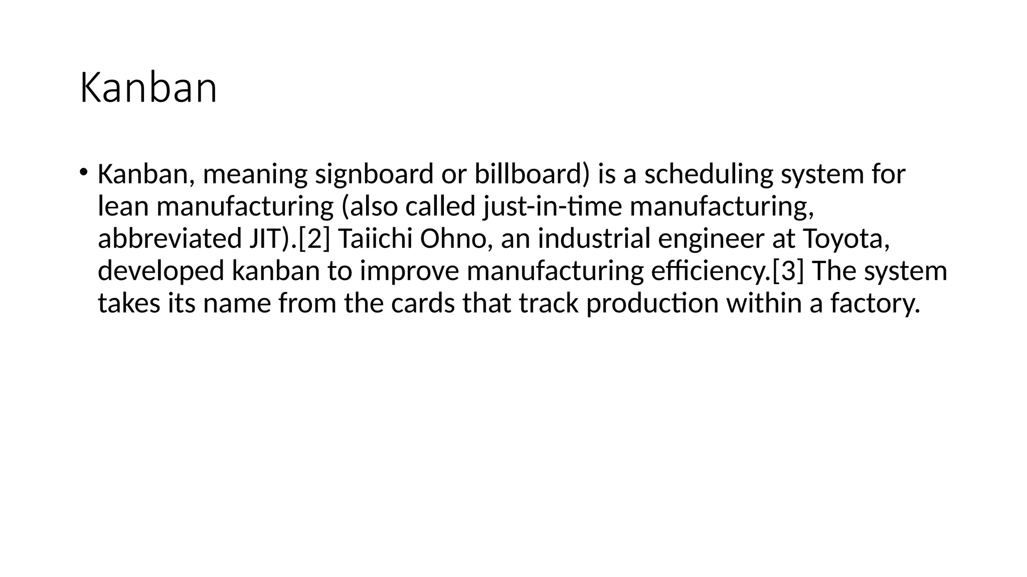 List & Explanation of Lean Manufacturing Tools - | PPT