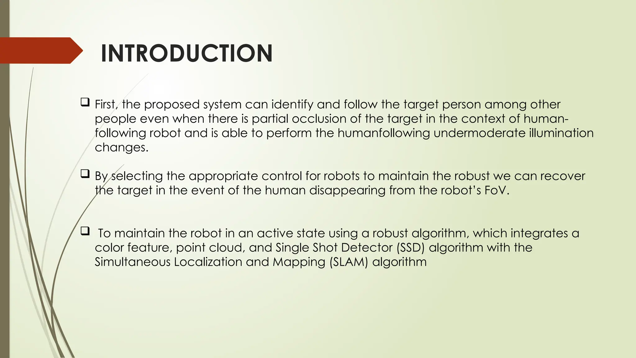 Human following robot- deep learning based | PPT