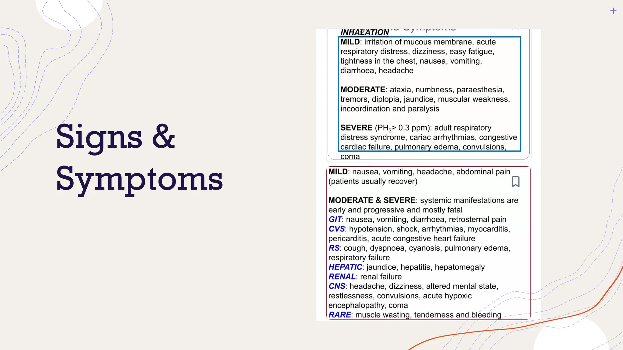 Alpos poisoning briefly explained for MBBS students | PPTX