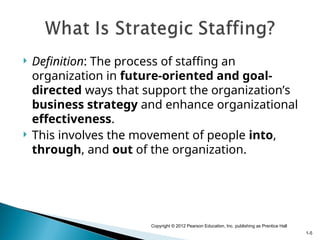 PresentatioUnderstand why staffing is critical to an organization’s ...