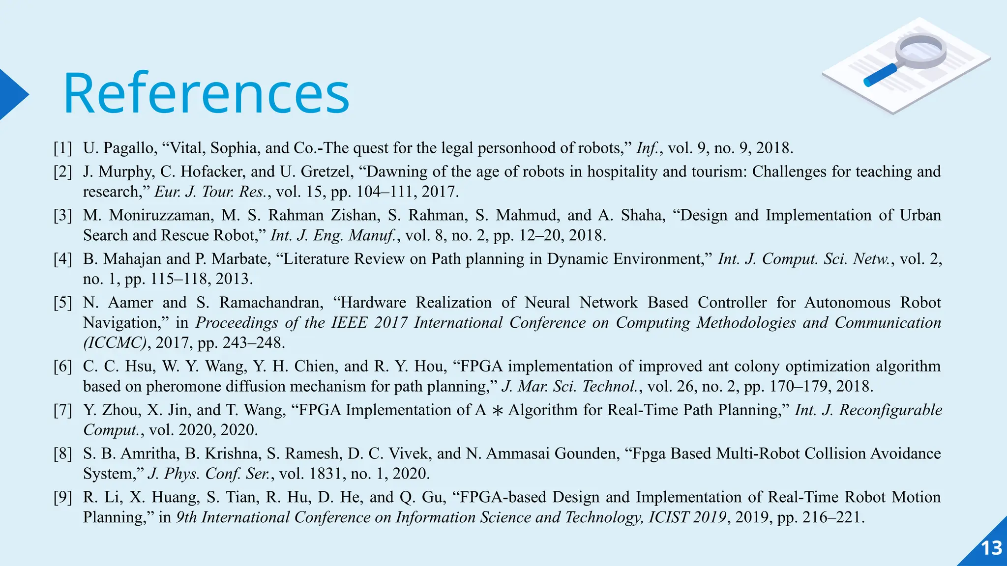 FPGA Based Robot Path Planning presentation | PPTX | Robotics ...