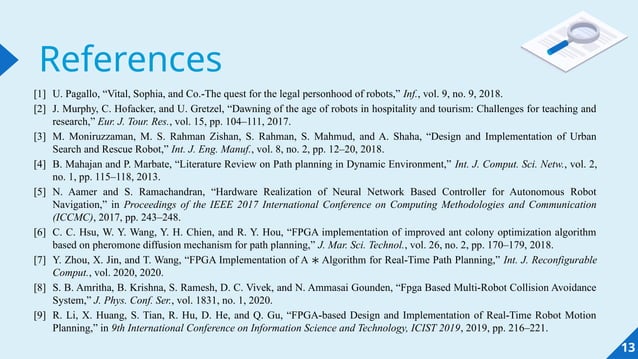 FPGA Based Robot Path Planning presentation | PPTX | Robotics | Technology & Computing