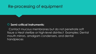 Presntation of infqction control in destry | PPTX | Infectious Diseases ...