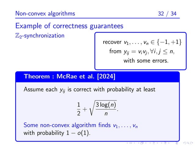 Low Rank Optimisation, by Irène Waldspurger | PPT