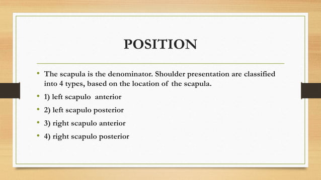 Malpresentation ( sub :- obstetrics and gynaecology) | PPT