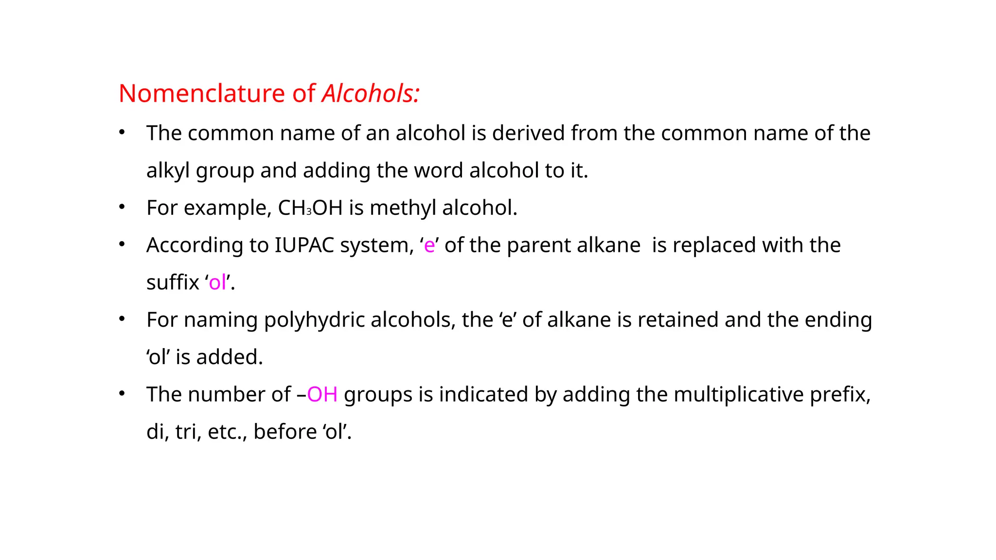 Presentation of Alcohols, Phenols and Ethers.pptx