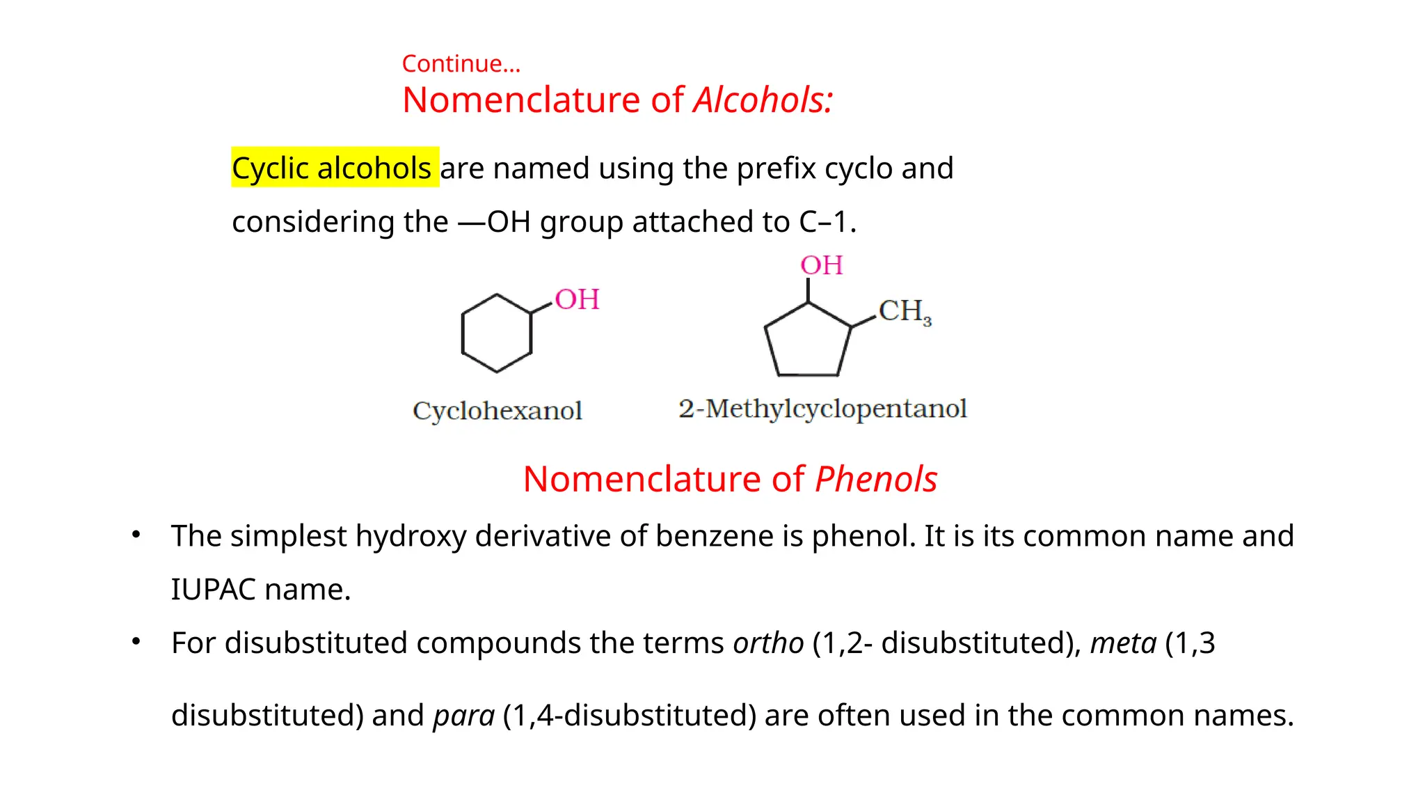 Presentation of Alcohols, Phenols and Ethers.pptx