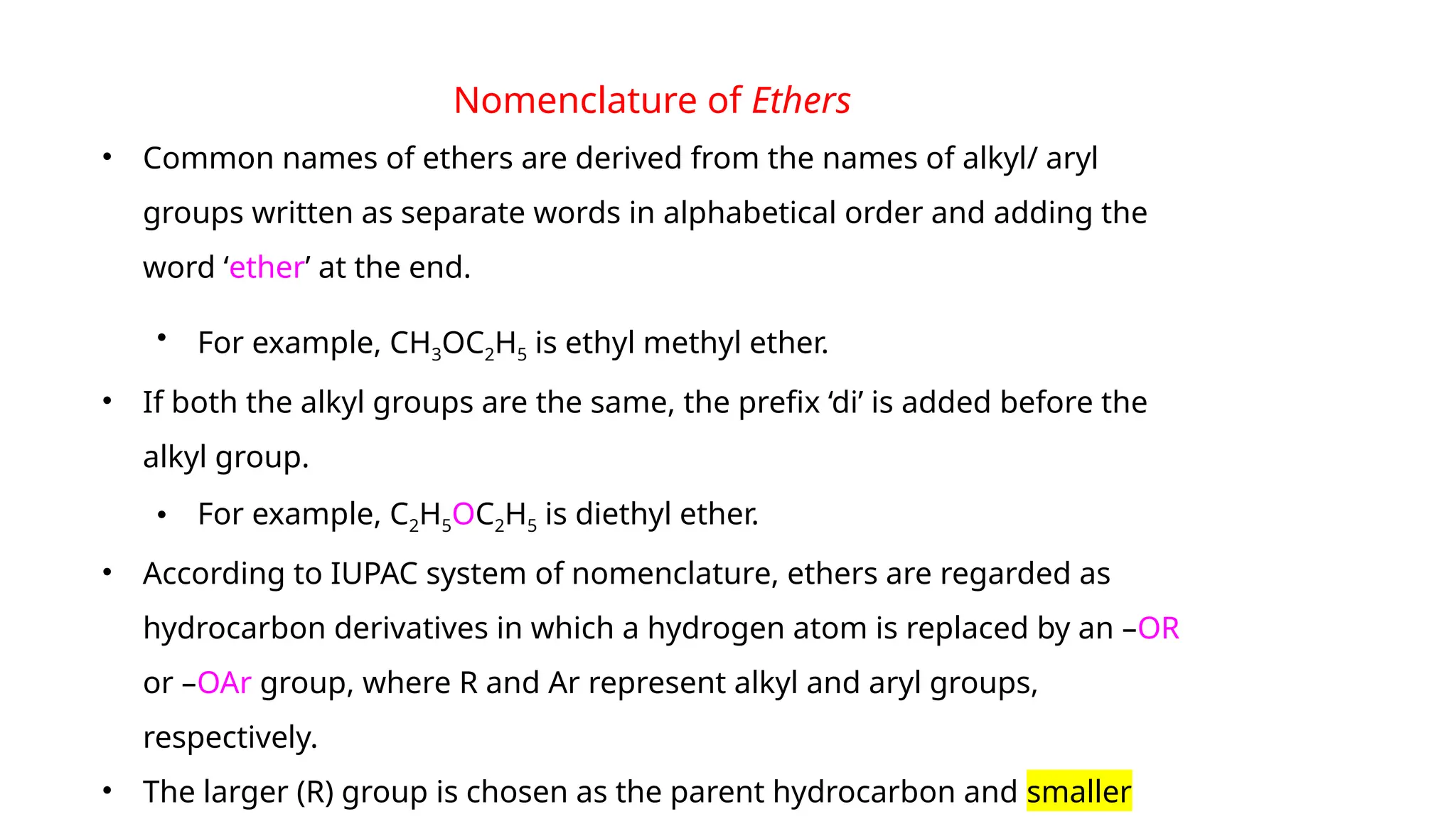 Presentation of Alcohols, Phenols and Ethers.pptx