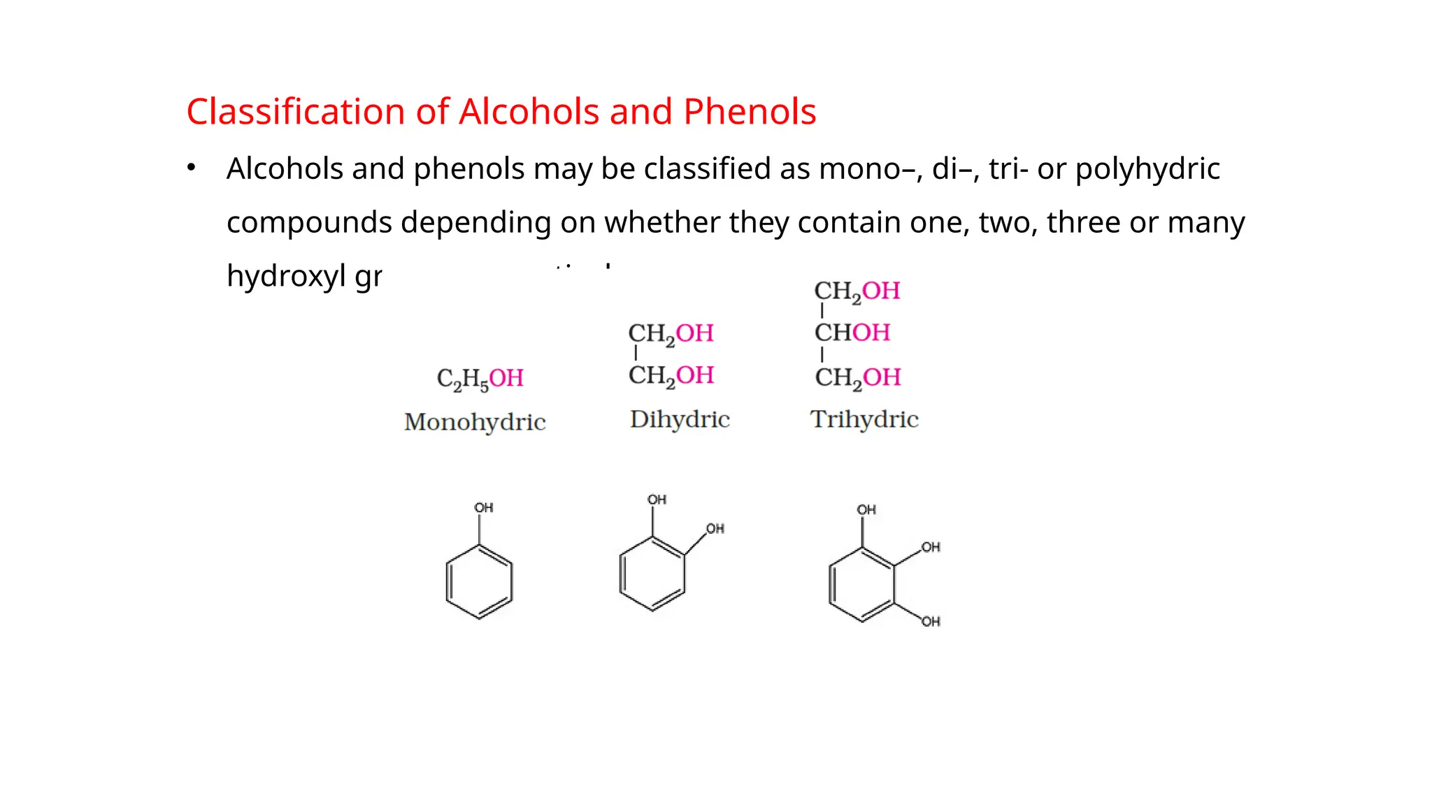 Presentation of Alcohols, Phenols and Ethers.pptx