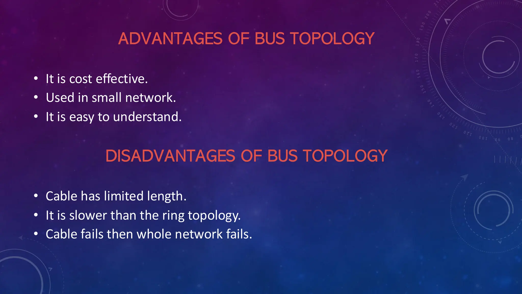 Pedagogy of computer science - presentation on network topology types | PDF
