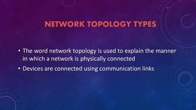 Pedagogy of computer science - presentation on network topology types | PPT