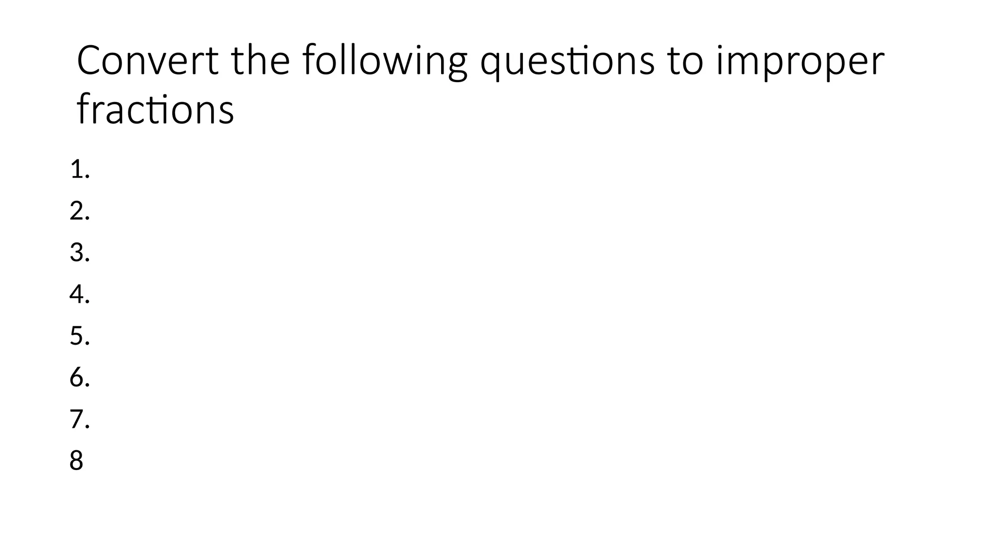 Math how to convert fraction Presentation.pptx