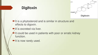 Pharmacognosy of Digitalis: Cardiac Glycosides and Their Therapeutic Significance | PPTX