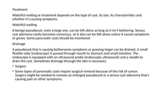 Presentation of pancreatic cyst .pptx