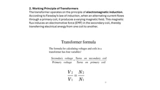Presentation Physics Class 12th Transformers | PDF