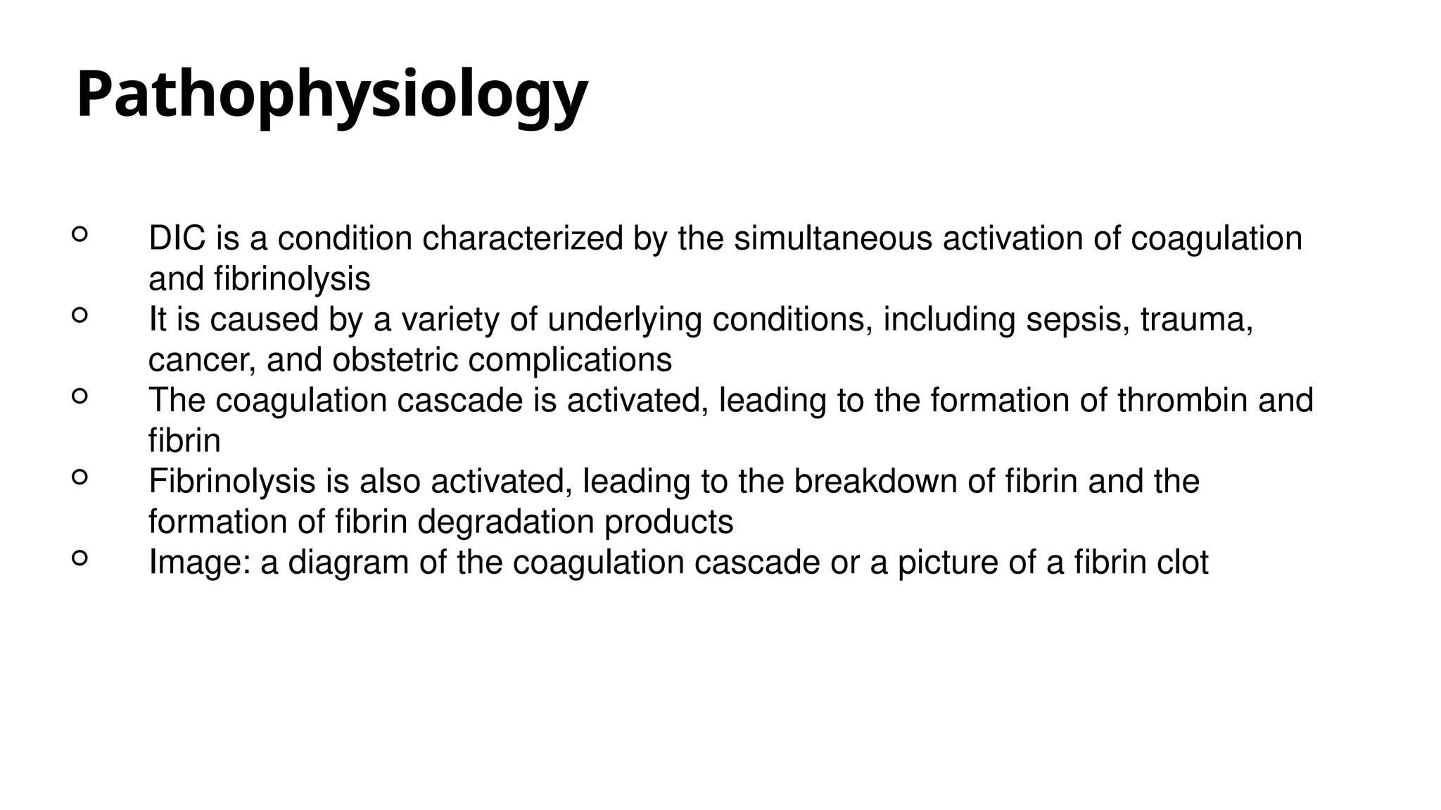 Disseminated intravascular coagulation ppt | PPTX