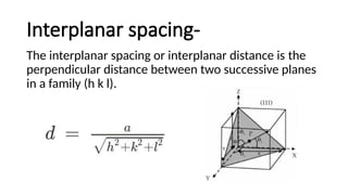 Crystal structure and Lattice Solid state physics.pptx