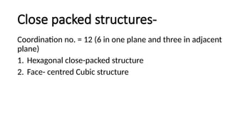 Crystal structure and Lattice Solid state physics.pptx
