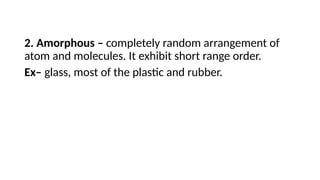 Crystal structure and Lattice Solid state physics.pptx