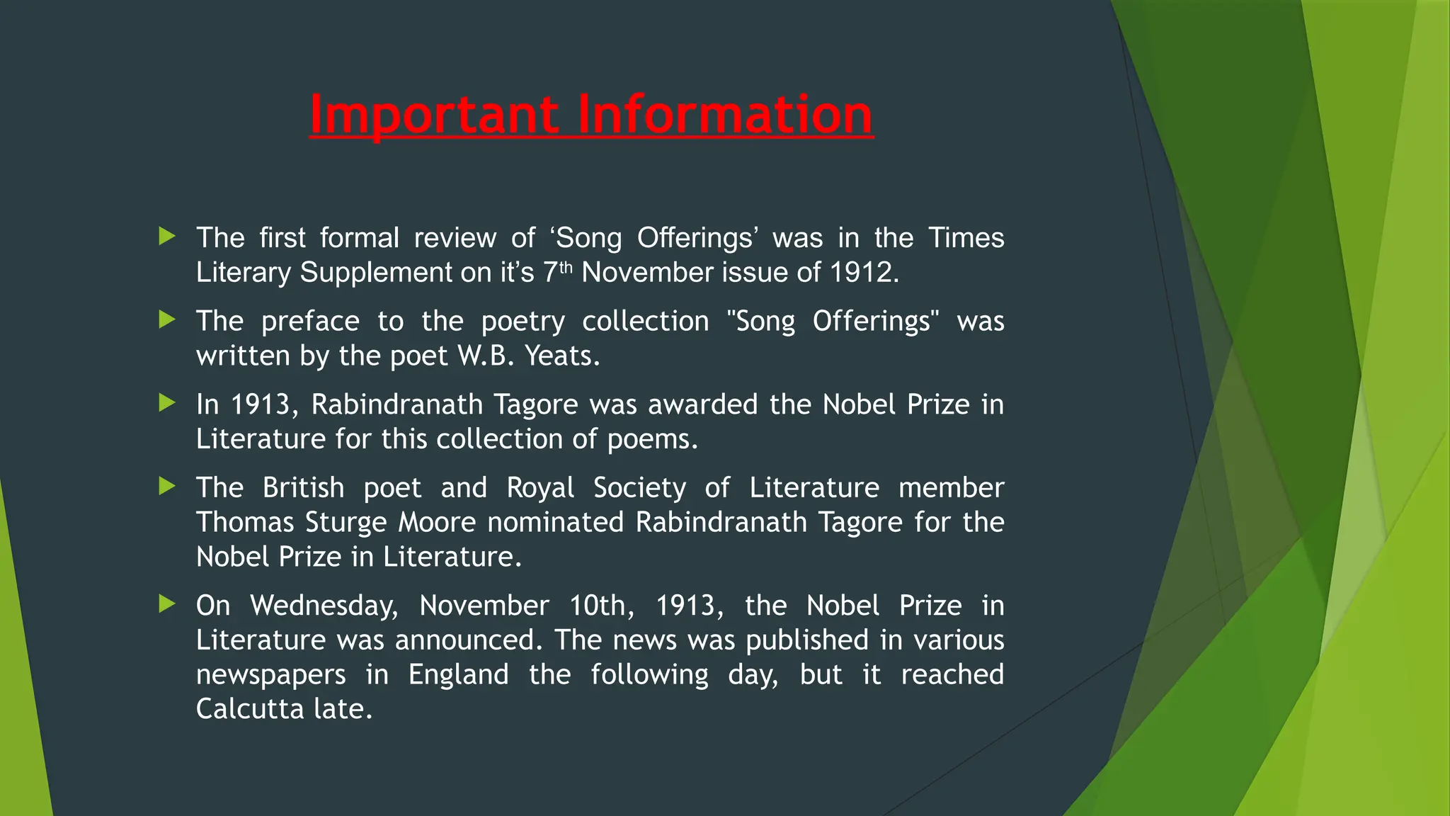 Presentation.pptx..Some Information About Rabindranath Tagore's ...