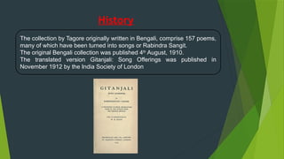 Presentation.pptx..Some Information About Rabindranath Tagore's Gitanjali -Song Offerings & His ...