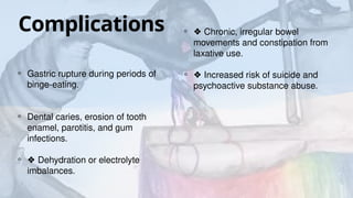 Bulimia Nervosa mental health nursing ppt | PPT
