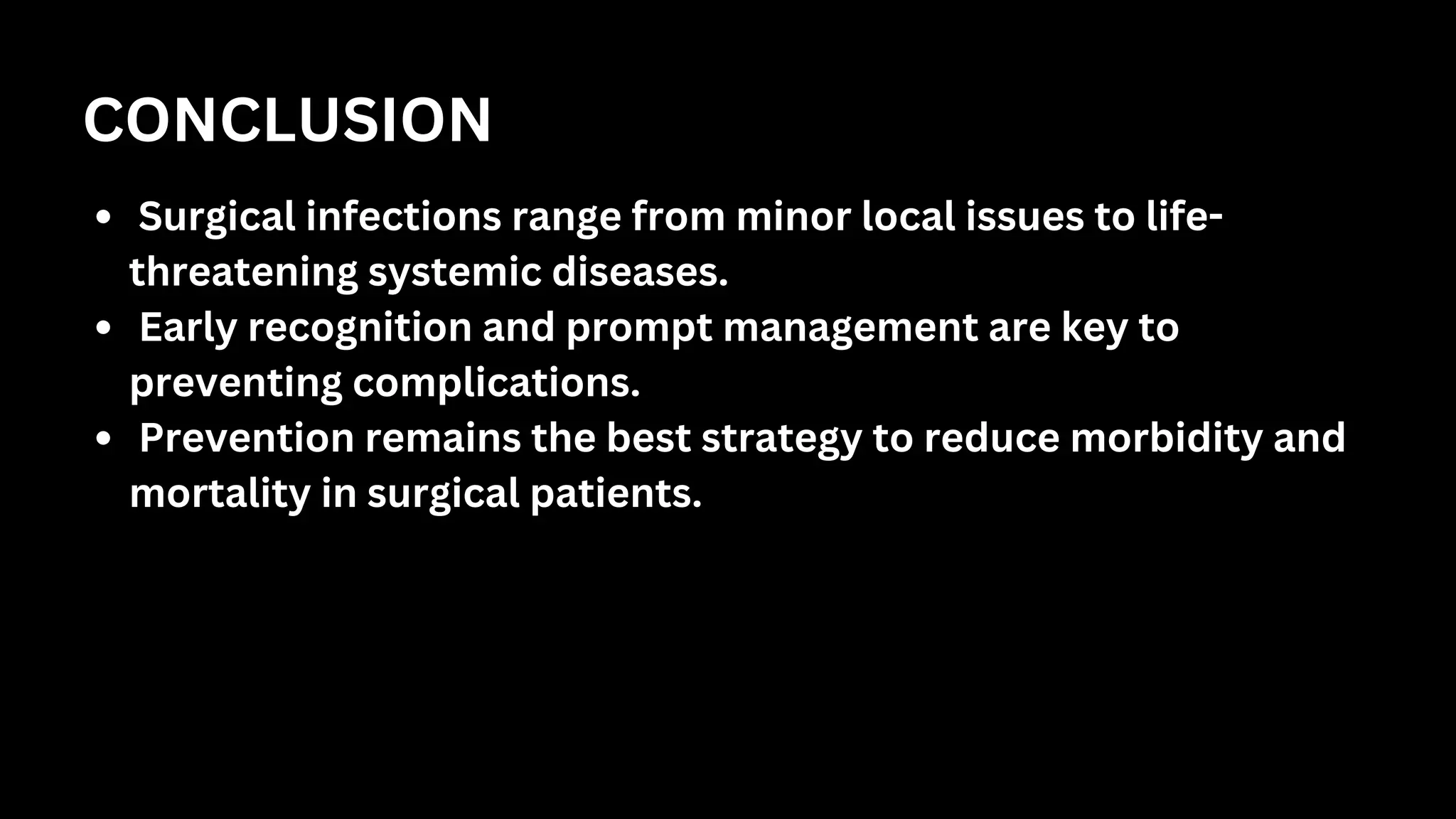 Surgical infection In Viral Major Minor Infections | PDF