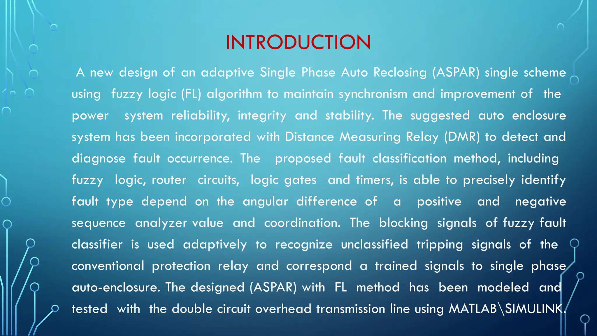 ai based fault detection in power system | PPTX