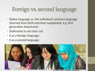 Second language acquisition David Block and other | PPT