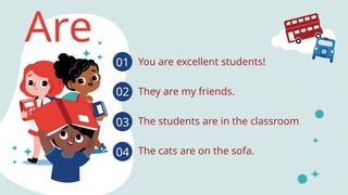 The verb To Be for begginers - Presentation for tutoring | PPTX