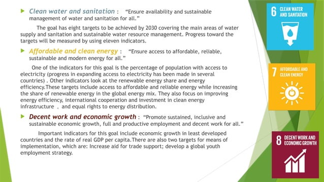 17 Goals Of Sustainable Development presentation | PPTX