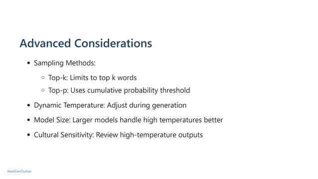 Understanding LLM Temperature: A comprehensive Guide | PPTX