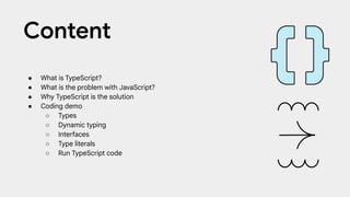 Introduction to Typescript - GDG On Campus EUE | PDF