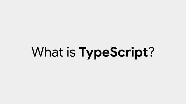 Introduction to Typescript - GDG On Campus EUE | PDF