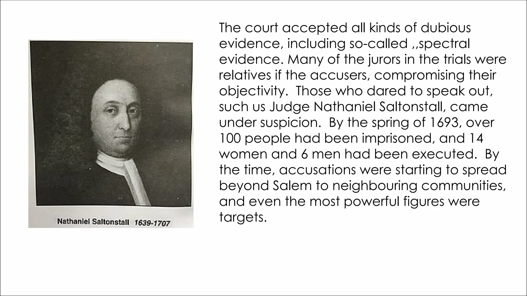 Presentation.pptx. The Salem Witch Trials - by Nita Biatris | PPT