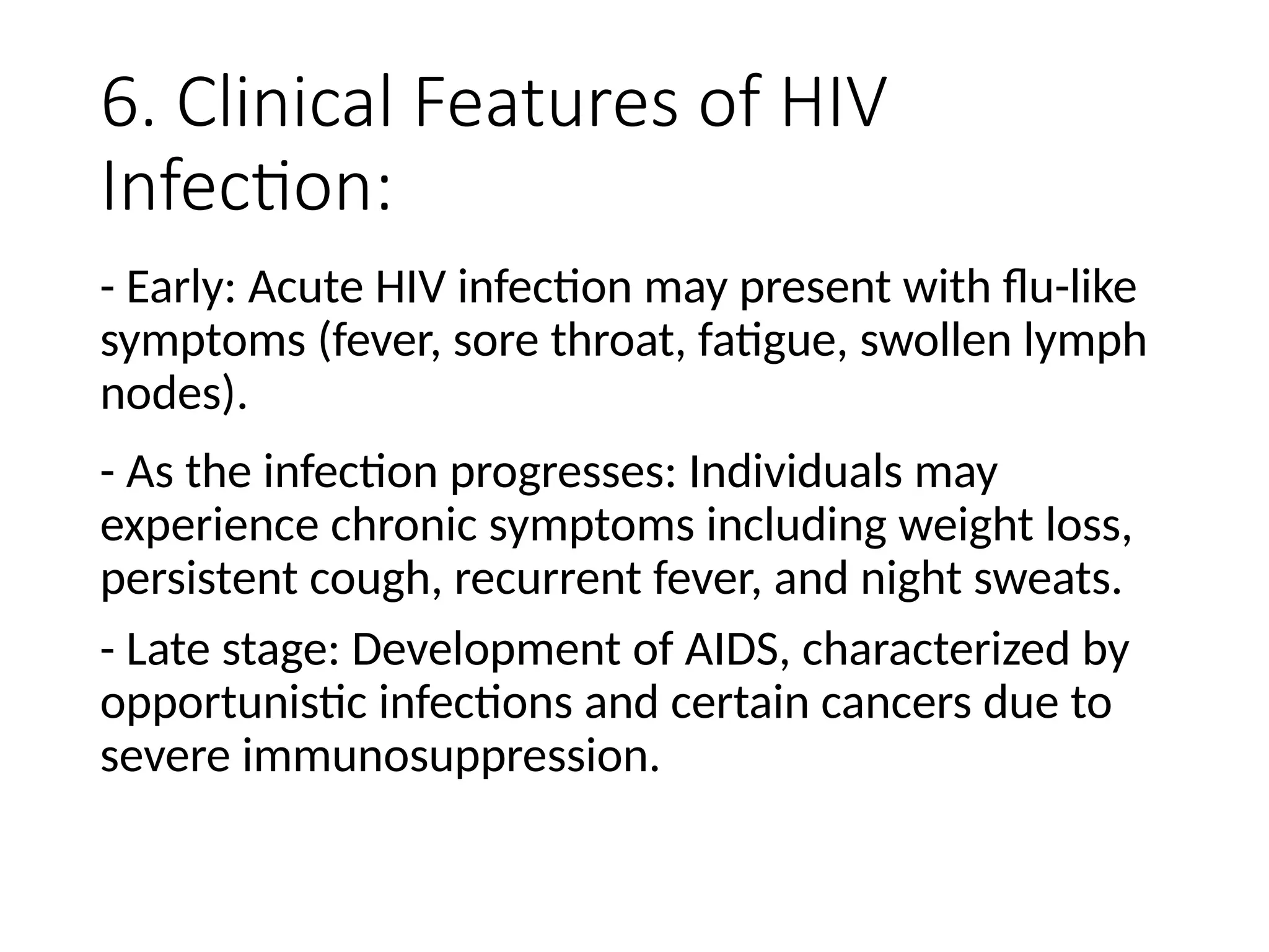 Natural History of HIV. Full Information | PPTX
