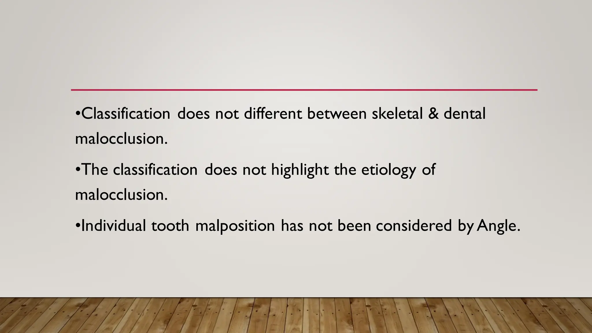 Classification of malocclusion various types of malocclusion | PDF