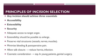 Urological Incisions Complete Overview Presentation | PDF