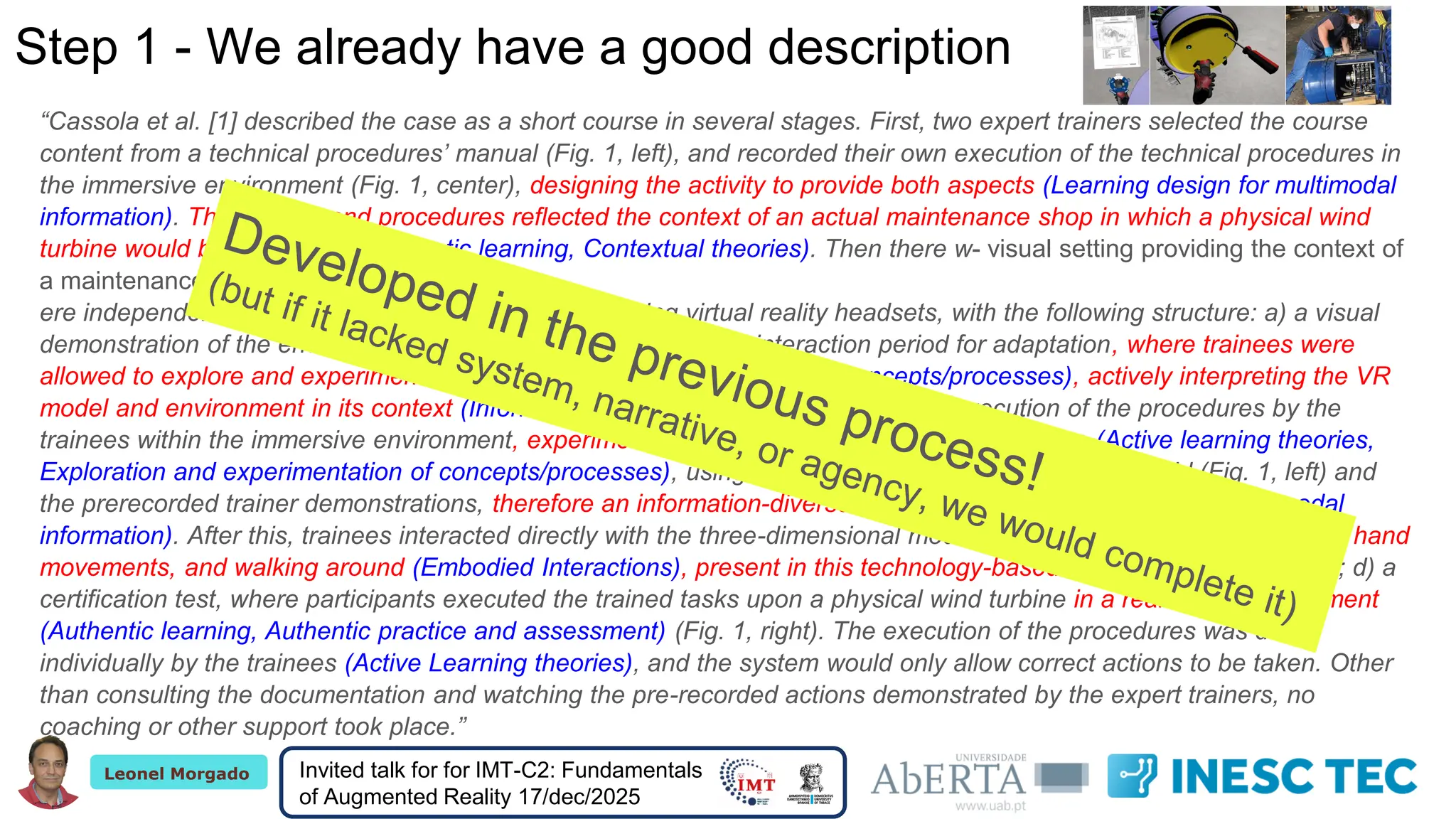 Immersive Tech and AI for Learning - Invited Talk for the Democritus ...