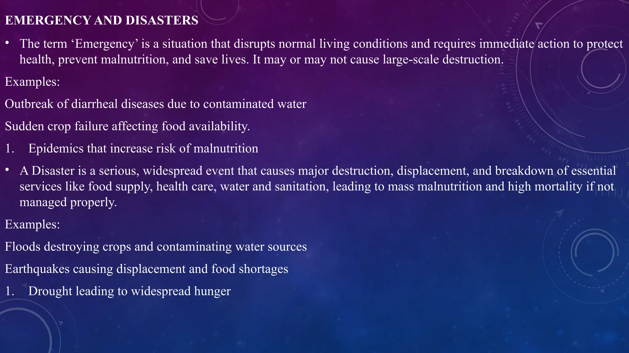 Evaluation of feeding programs and Household Food security during ...