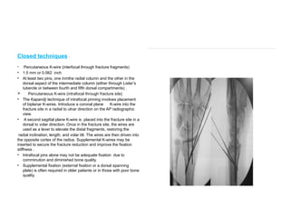 Distal radius fracture fixation operative technique .pptx
