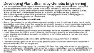 Comprehensive Overview of Transgenic Plants: Genetic Engineering for ...